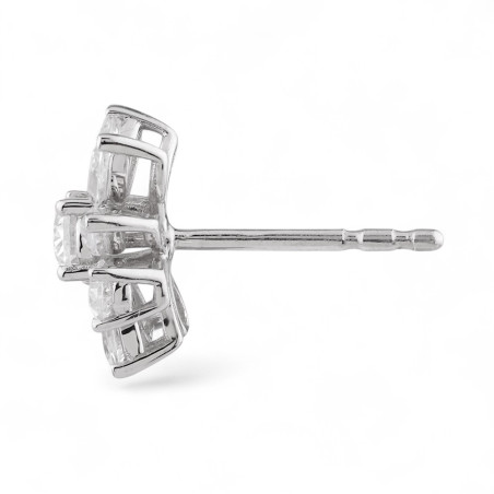 Rachel Diamond Earrings in 18K Gold | Celinni