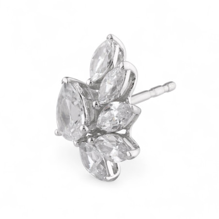 Virginie Diamond Earrings in 18K Gold | Celinni