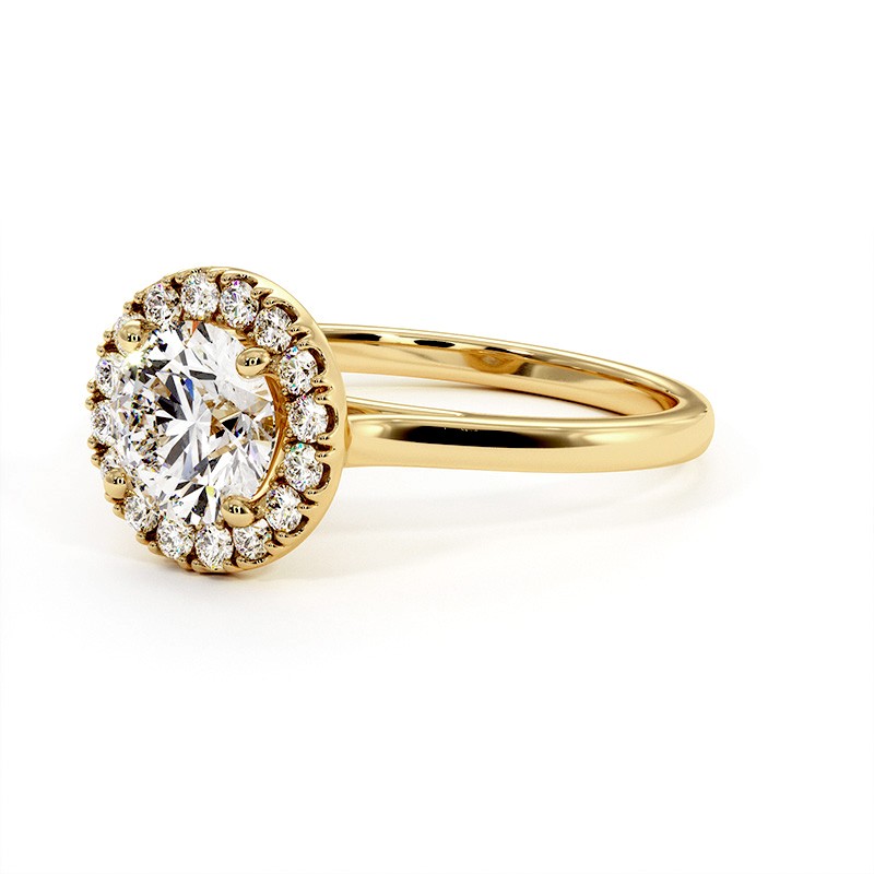 DESTINEE Diamond Solitaire - Celinni Diamond Solitaires Collection