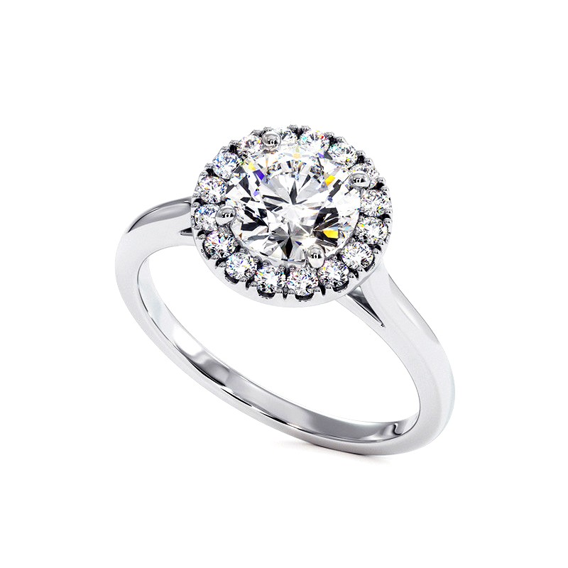 DESTINEE Diamond Solitaire - Celinni Diamond Solitaires Collection