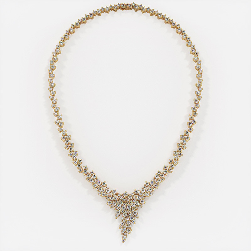 Triumph Diamond Necklace