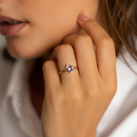 Claire engagement ring Parisienne Collection - Celinni