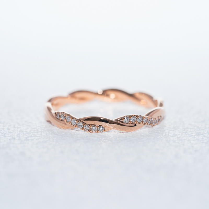 Alliance diamants Maria Collection Parisienne - Maison Celinni