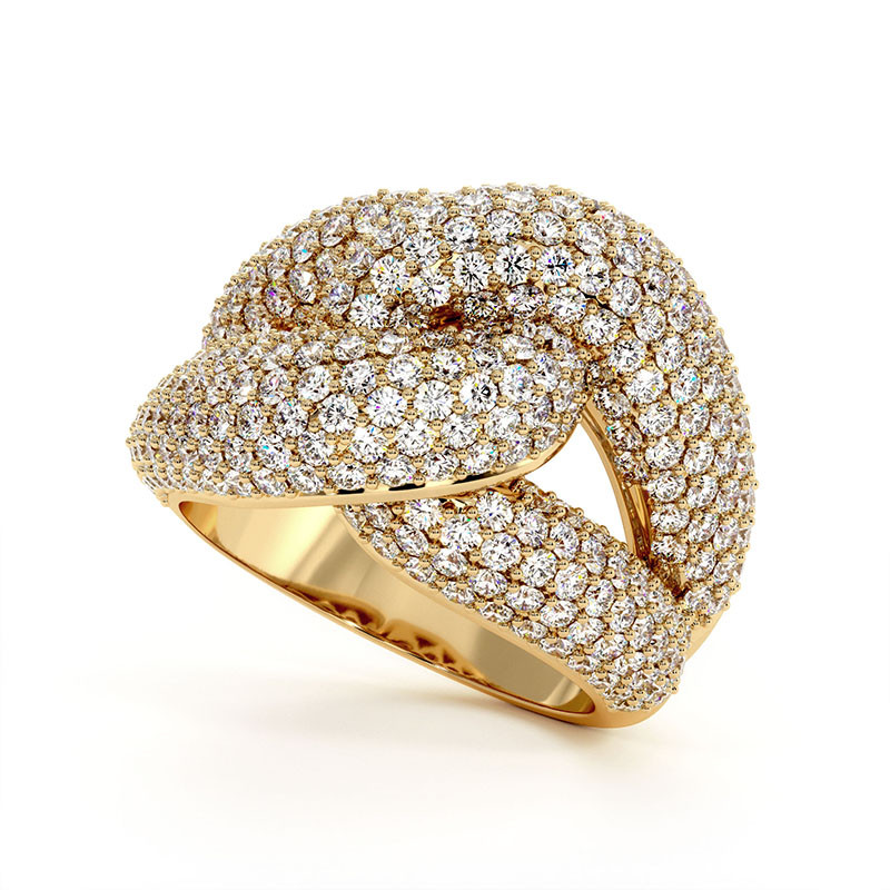 Monaco diamond ring